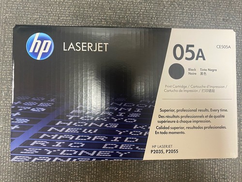 HP 05A High Yield Black Original Laser Jet Toner Cartridge CE505X | eBay