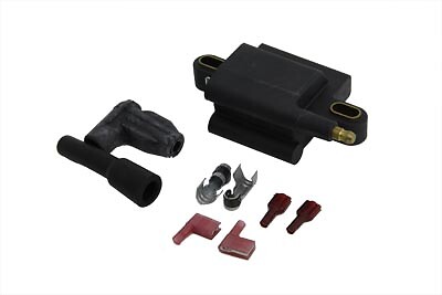 HARLEY Dyna Mini Coil Set 0.5 Ohms Single Output Towers fits 0- Special ...