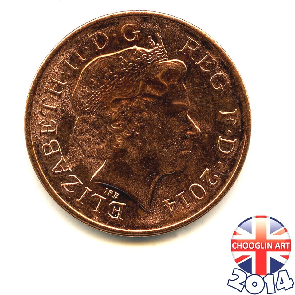 A BRITISH 2014 ELIZABETH II TWO PENCE 2p coin, 10 Years Old! | eBay