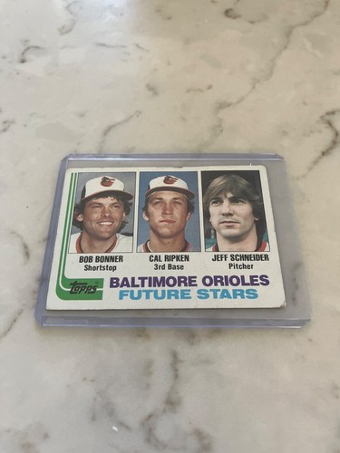 1982 Topps - Future Stars #21 Cal Ripken, Jeff Schneider, Bobby Bonner ...
