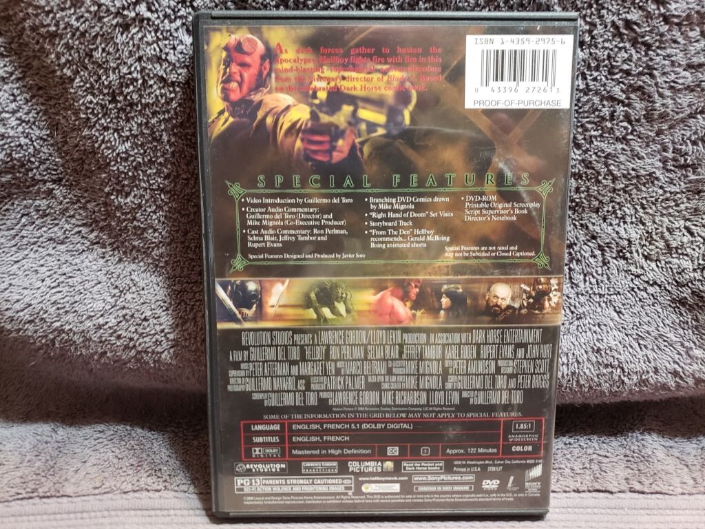 BLU-RAY (GET3) USED DVD Hellboy (2004) Ron Perlman 43396272613 | eBay