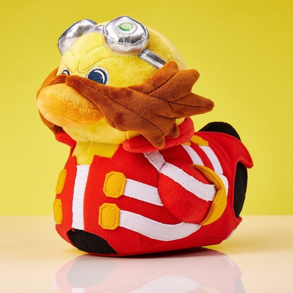 TUBBZ sonic the hedgehog DR. EGGMAN Collectable Duck Plushie Official ...