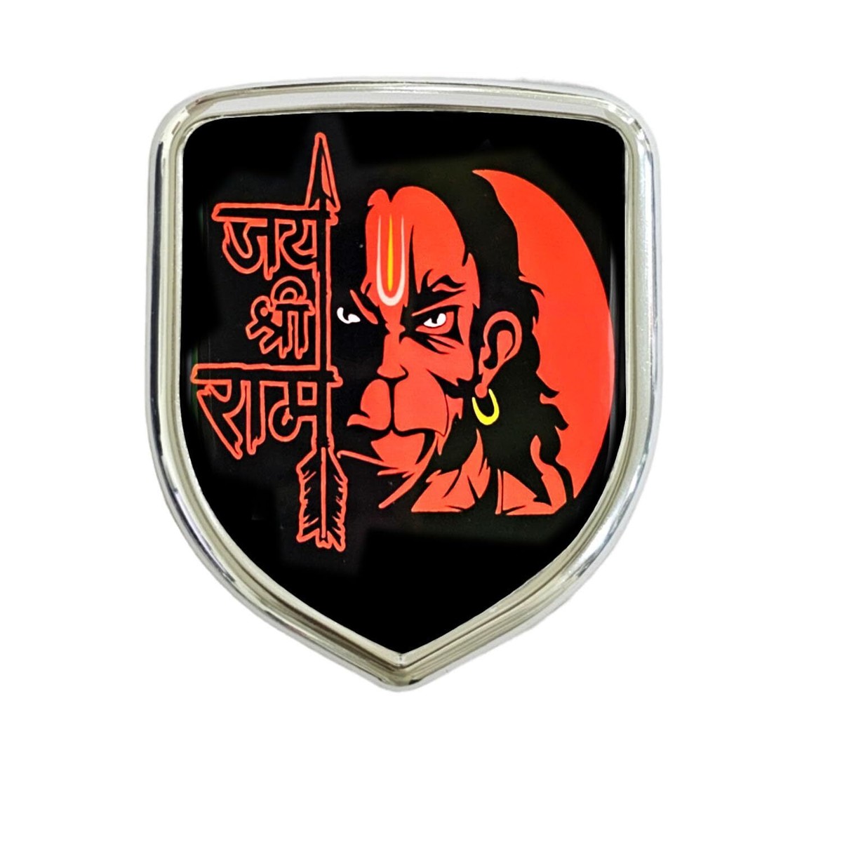 Jai Shree Ram Logo Jai Shree Ram Bumper Sticker – STICK IT UP
