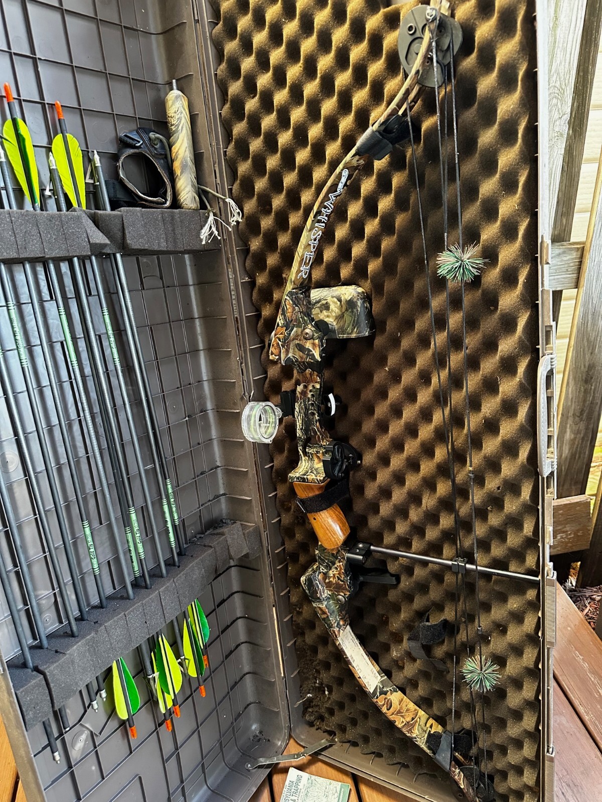 Vintage Golden Eagle Whisper Advantage Compound Bow 30” Draw + case ...