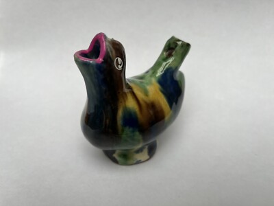 Vintage/ Antique Pottery Bird Whistle European ? Whieldon? Scottish ...