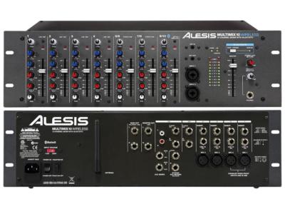 Alesis - Multimix-10 - 10-Channel Rackmount Mixer with Bluetooth ...