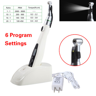 Reciprocating Dental Wireless LED Endo Motor 16:1 Handpiece Endo Kontra ...