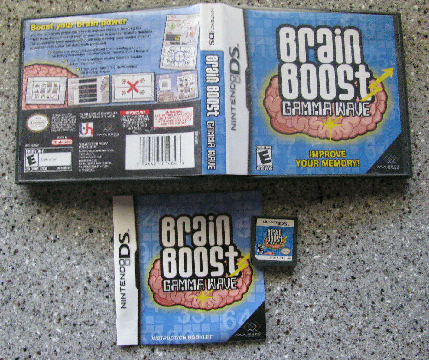 Brain Boost: Gamma Wave (Nintendo DS) Complete! Tested! 96427014843 | eBay