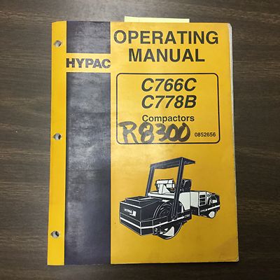 Manuals & Books - Compactor Operators