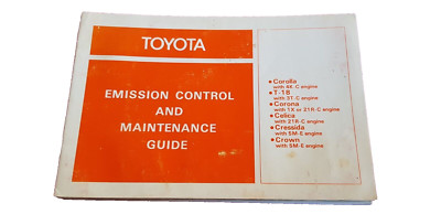 emissions toyota corolla crown cressida celica crown t18 ae86 ke70 ae71 ...
