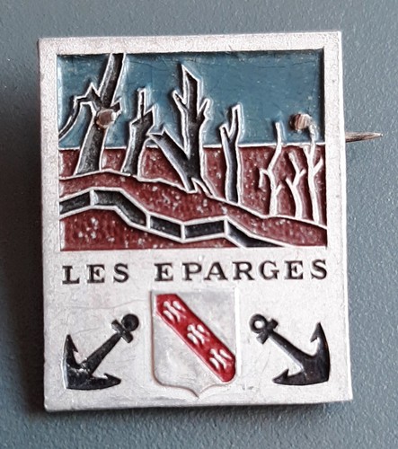 Insigne Aviso LES EPARGES Aluminium 1918/1942 prototype UNIQUE Augis ...