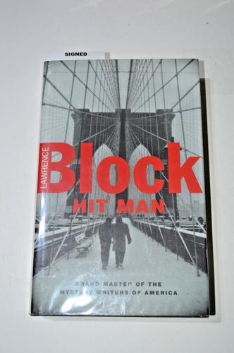 HIT MAN by Lawrence Block, SIGNED, UK Hardcover, First Edition | eBay