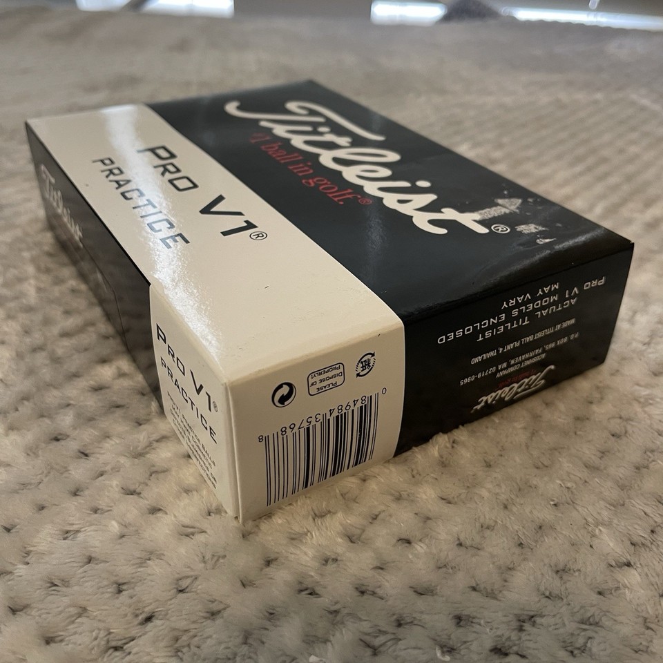 Titleist Pro V1 Practice Balls - One Dozen, Sealed: New In Box | eBay