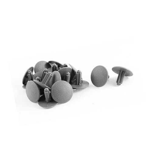 20 Pcs Gray Trim Panel Fastener Clips 6.5x5mm Hole for Car Auto ...