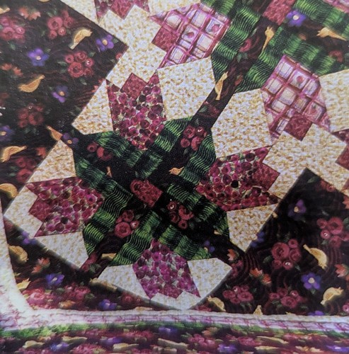 PDF bogo Flower Bouquet quilt pattern 58 x 73 Throw pattern ...