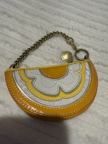Coach Mini Coin Purse Flower Fruit Charm | eBay