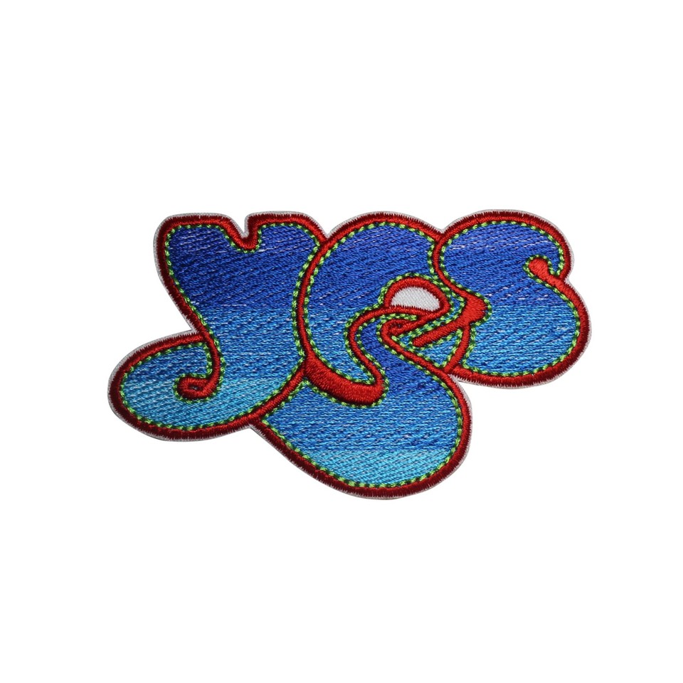Yes Music Band Logo Embroidered Iron On Patch - OFFICIAL 140-V | eBay