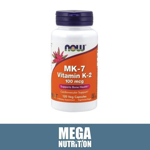 Now Foods MK-7 Vitamine K2 100mcg 120 Végétarien Capsules Immunitaire ...