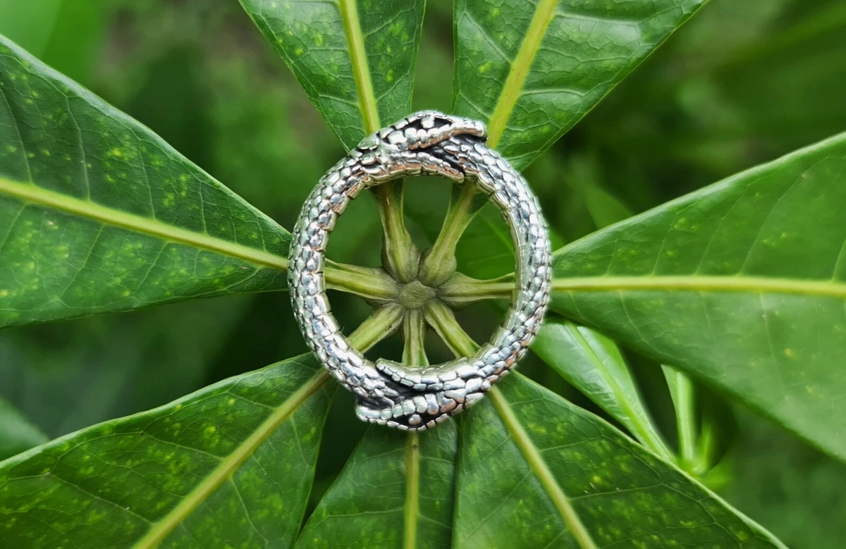 Ouroboros Snake Ring