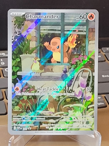 POKEMON TCG OBSIDIAN FLAMES CHARMANDER 44 SVP EN BLACK STAR PROMO ALT ...