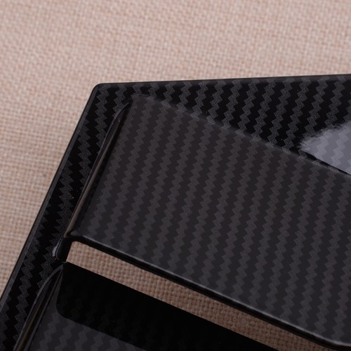 Black 1/4 Quarter Side Window Louver Vent Cover Fit For VW Jetta MK7 ...