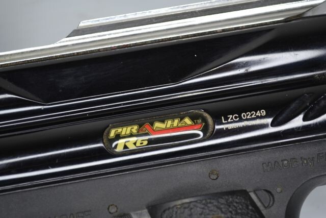 PMI Piranha R6 Black Paintball Gun Marker LZC 02249 | eBay