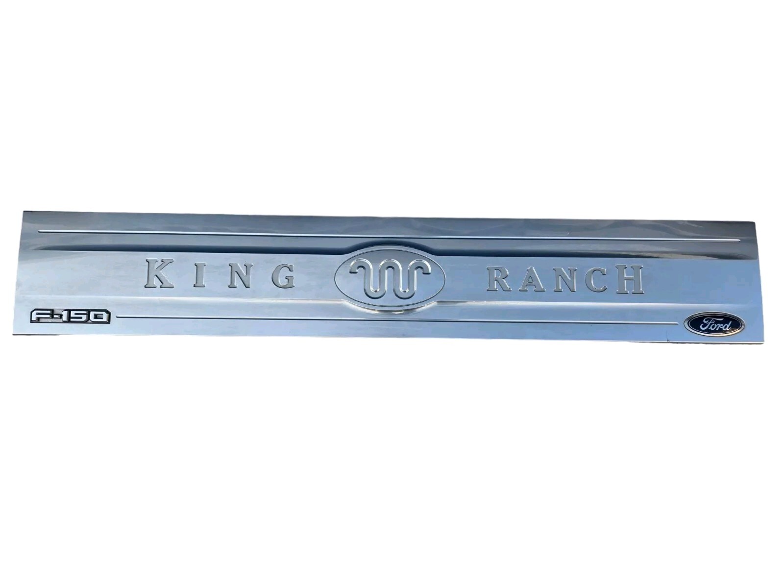 2021-2022 Ford F150 King Ranch Chrome Tailgate Trim Panel ML34-99402A02 ...