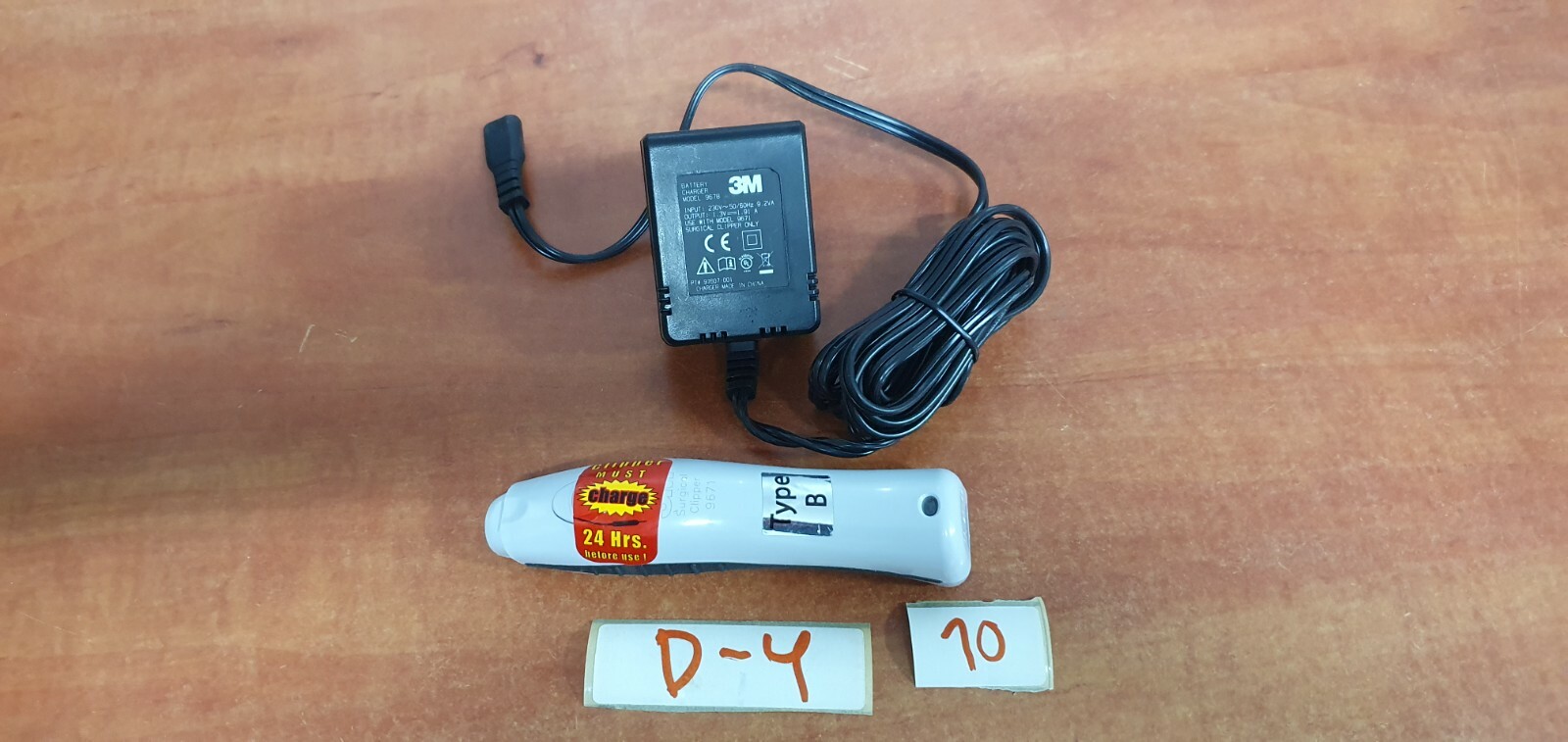 3M Surgical Clipper 9671 Type B With 3M 9678 Battery Charger | eBay
