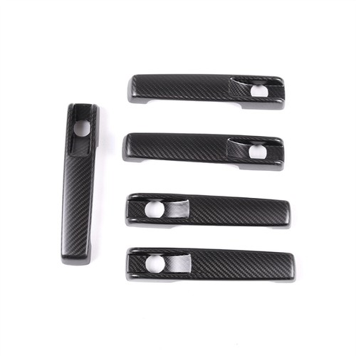Matte Carbon Fiber Outer Door Handle Trim For Benz G W463 G500 G55 G63 ...
