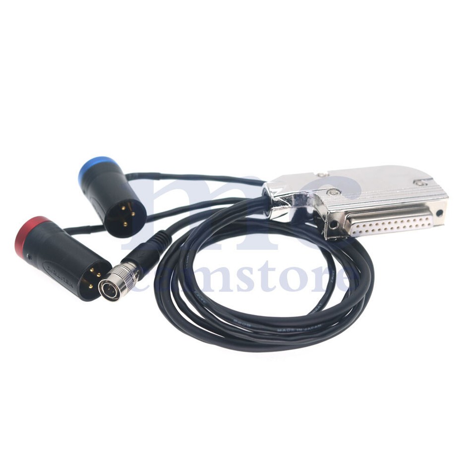 DB25 Audio Canon Hirose 4-pin power supply line Lectrosonics Wisycom ...