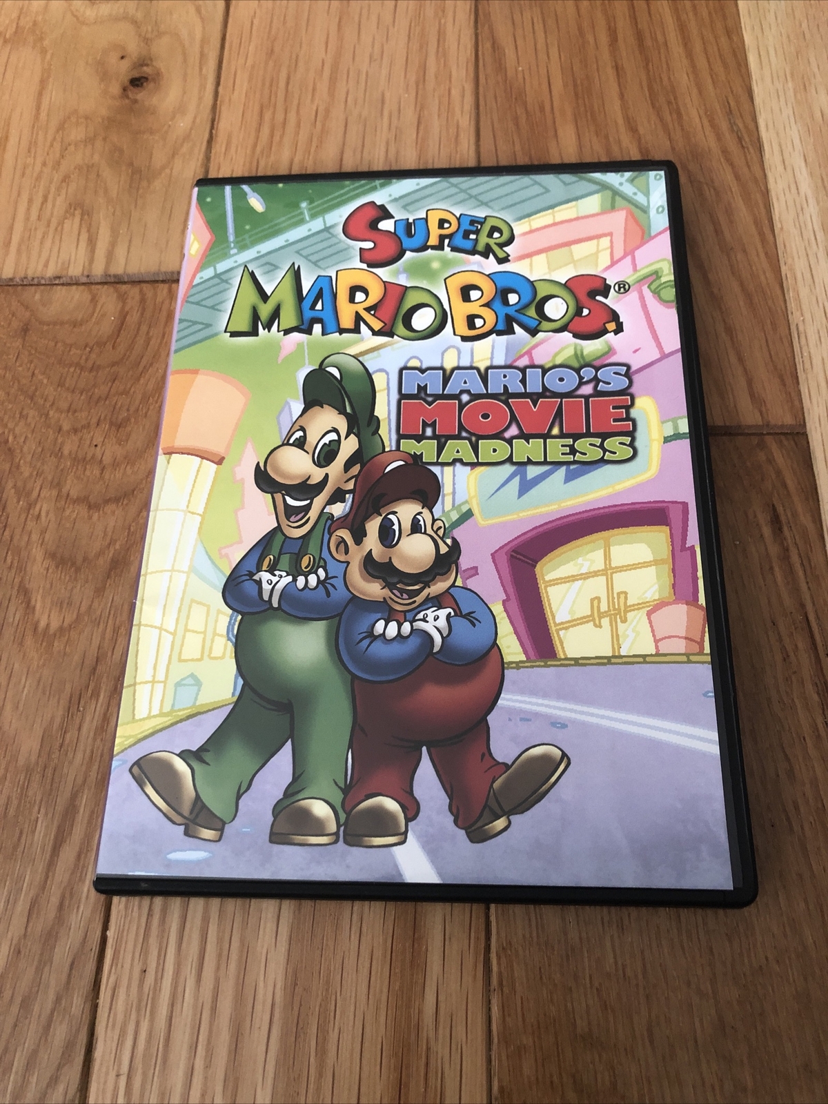 Super Mario Bros. Mario's Movie Madness DVD 1990 Nintendo DIC Anime ...