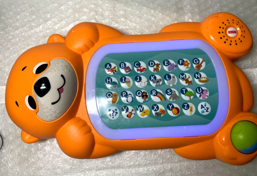 Fisher-Price Linkimals A to Z Otter with Interactive Keyboard -Baby ...