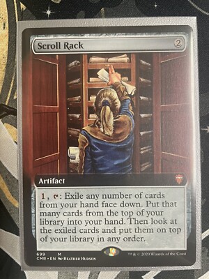Scroll Rack (Extended Art) - Commander Legends 699 Regular MTG | eBay