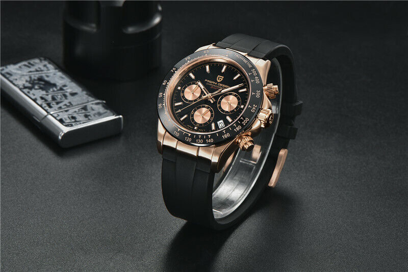 PAGANI DESIGN Top Brand Watch for Men Chronograph Dial Waterproof ...