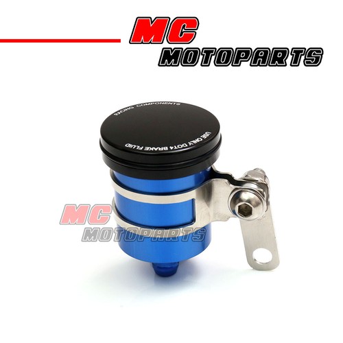 CNC Blue Rear Brake Fluid Reservoir Tank For Yamaha YZF R6 / R6S 2003 ...
