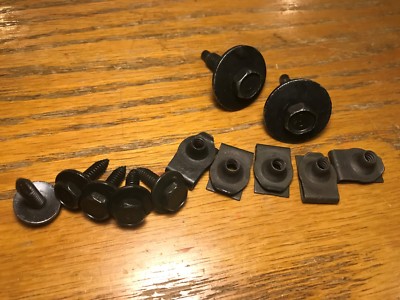 68-74 Mopar A B E Body Dart Cuda Dash Frame to Body Fastener Set (5 ...