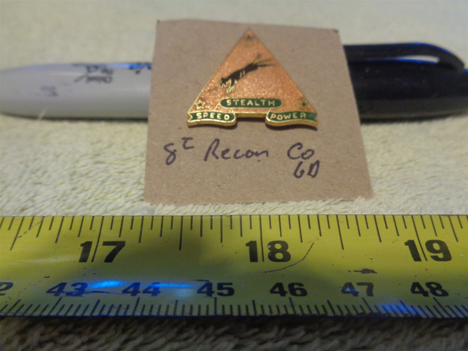 8th Reconnaissance (RECON) Company 6D Unit Crest, DI, DUI (DRAW#126) | eBay