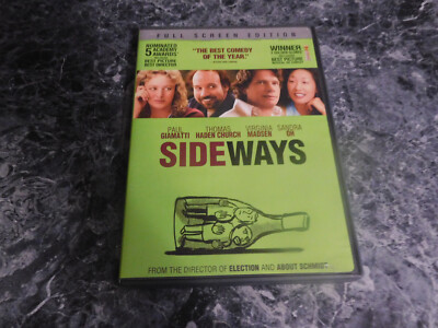 Sideways (DVD, 2005, Full Screen) 24543175902| eBay