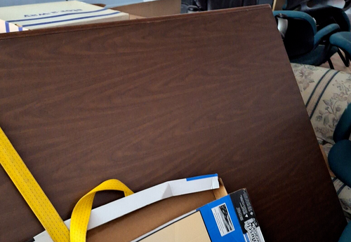 10 foot solid wood conference table with 12 chairs-NEED TO SELL ASAP | eBay