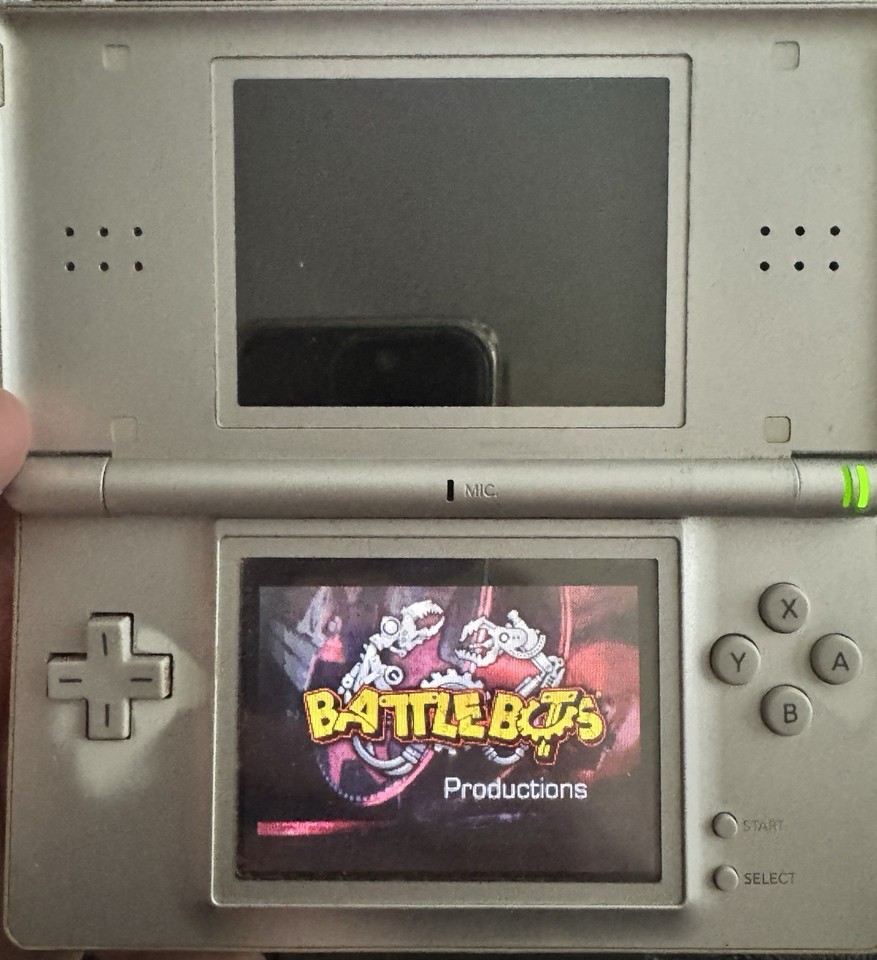 Nintendo DS Lite Handheld System - Silver See To English. Needs Some ...