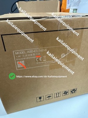 Delta ASD-E3-0421-E Servo Drive ECM-E3M-CM0604RSE Servo Motor 0.4KW ...