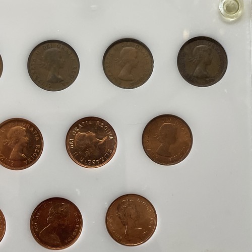 1920-1974 Canadian Small Cents Canada 🇨🇦 In Capital Plastics Holder | eBay