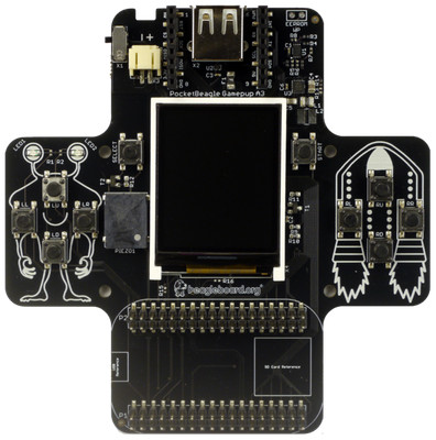 PocketBeagle GamePup Cape - Powerful and Compact BeagleBone Development ...