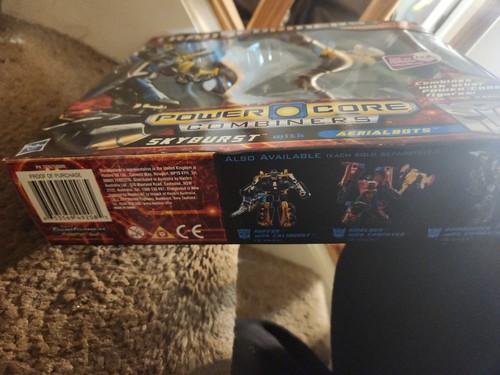 NEW SEALED TRANSFORMERS POWER CORE COMBINERS SKYBURST w/AERIALBOTS ...