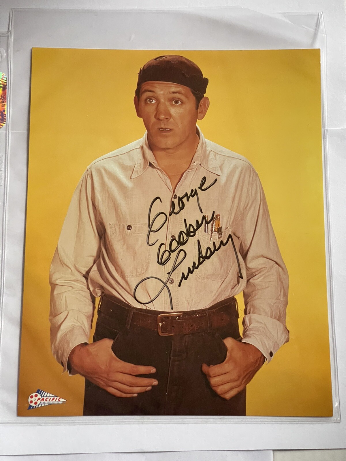 Autographed 8x10 Photo Actor George Lindsey Goober Andy Griffith TV ...