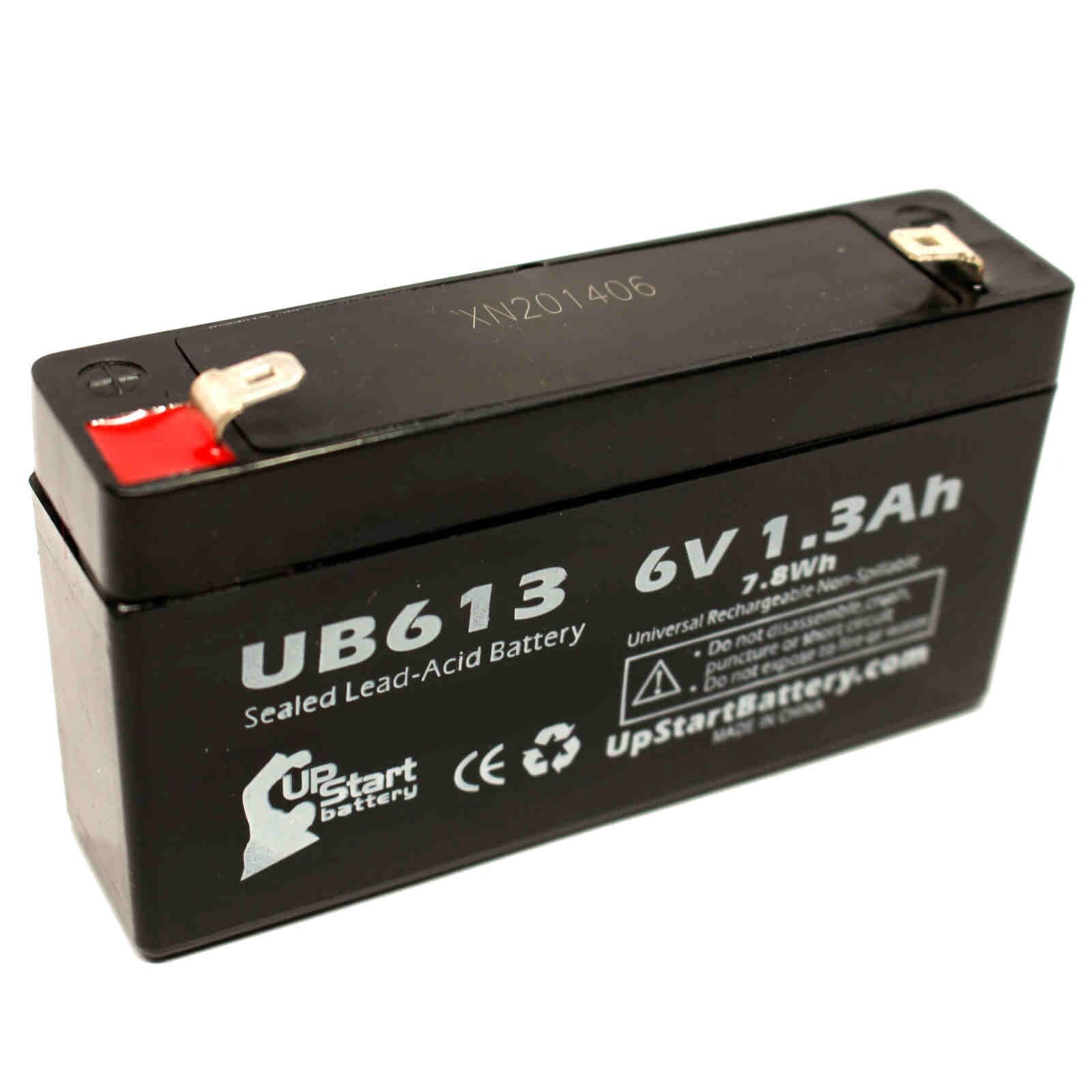 QUANTUM BANTAM Battery UB613 6V 1.3Ah Sealed Lead Acid SLA AGM | eBay