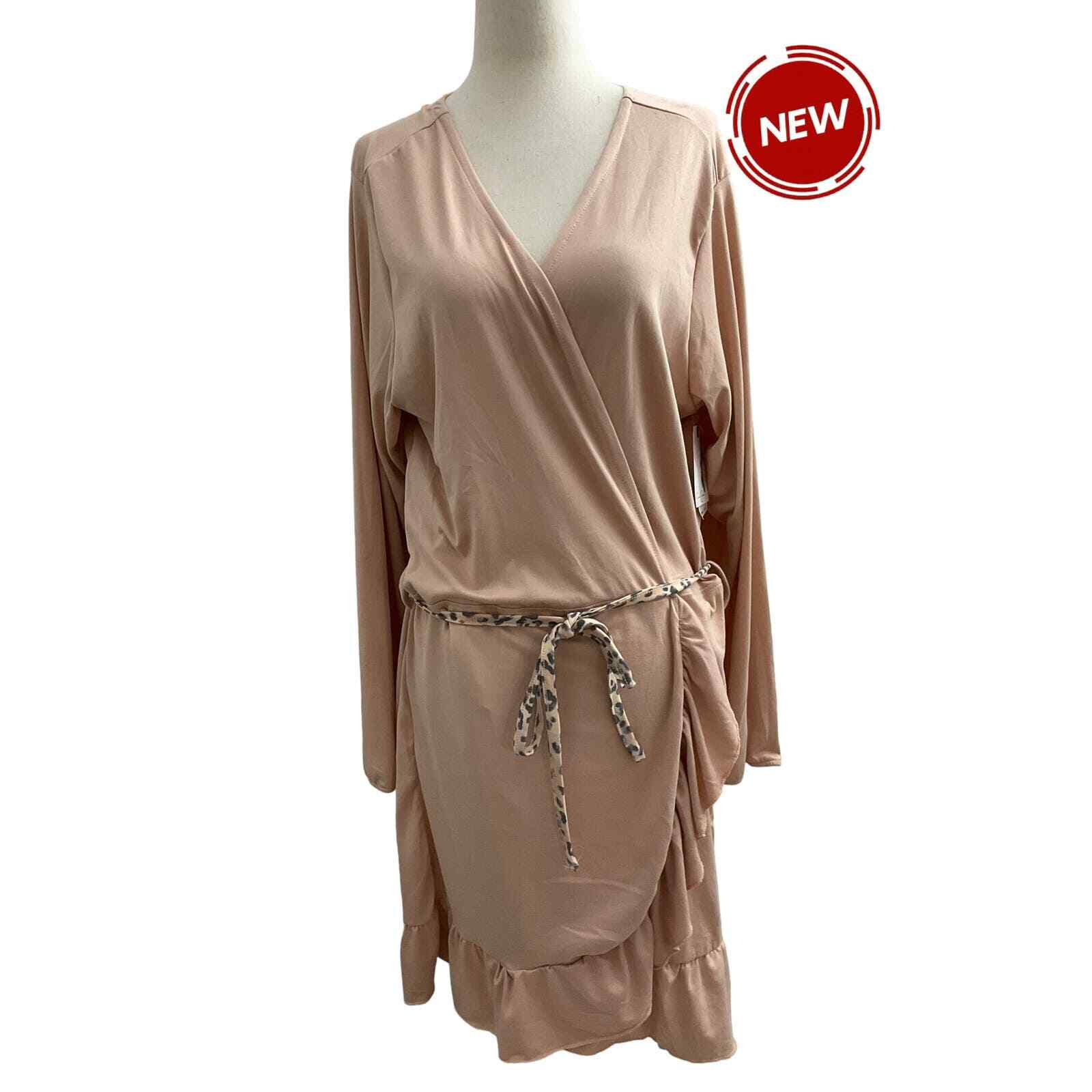 Jessica Simpson Peach Robe Size L NWT (37-57) | eBay