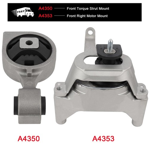 2PC Motor&Trans Mounts Set for Nissan Altima 2.5L 07-11 A4350 A4353 | eBay