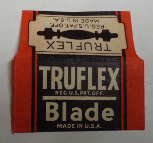 Vintage Razor Blade TRUFLEX - RARE - One Blade | eBay