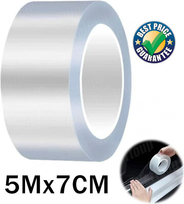 7Cm*5m Clear-Fiber Car Sticker Door Sill-Scuff Anti Scratch Tape ...